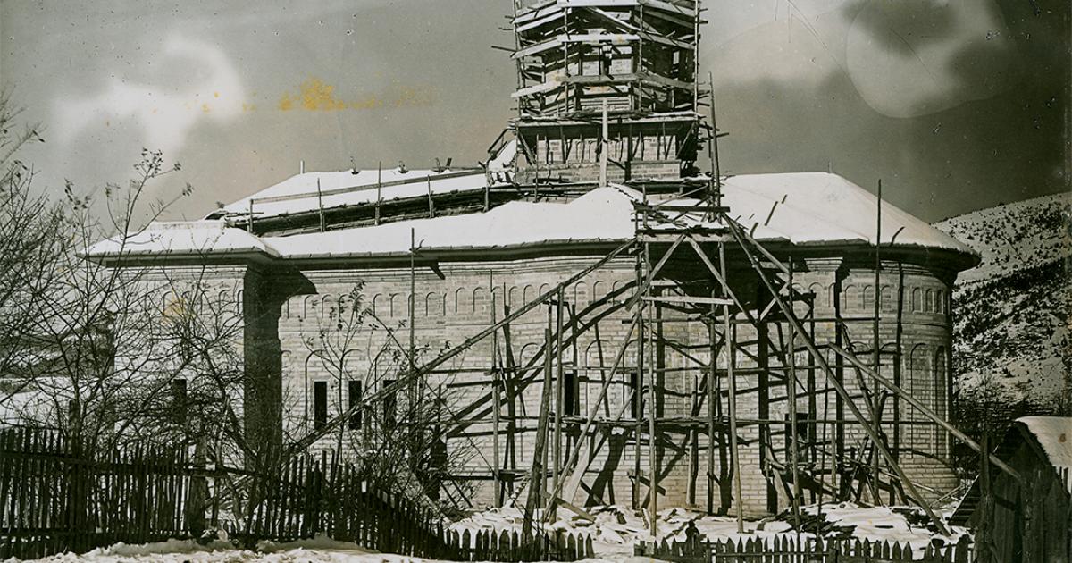 Construirea bisericii din Pipirig, jud. Neamţ