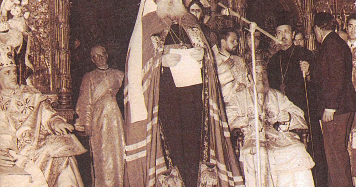 Patriarhul Iustin Moisescu la înscăunare
